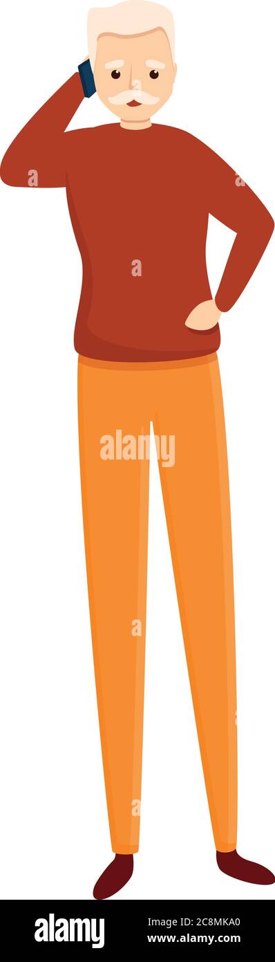 Retire man icon. Cartoon of retire man vector icon for web design ...