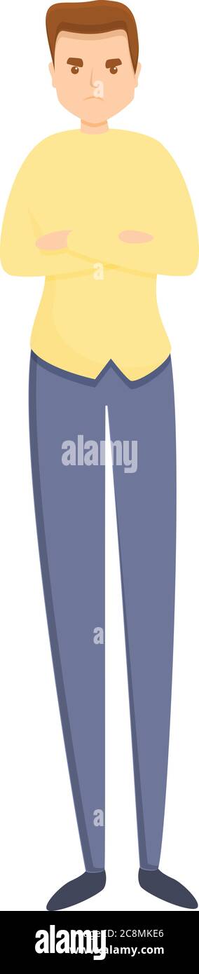 Fired job man icon. Cartoon of fired job man vector icon for web design ...