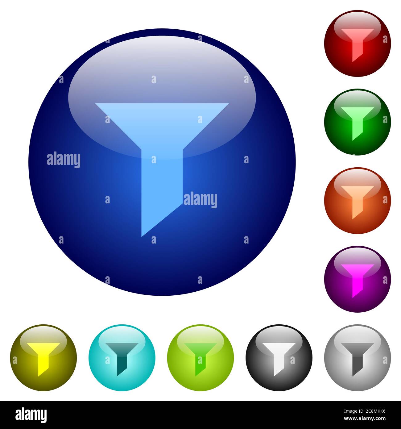 Yellow glass filter Stock Vector Images - Alamy