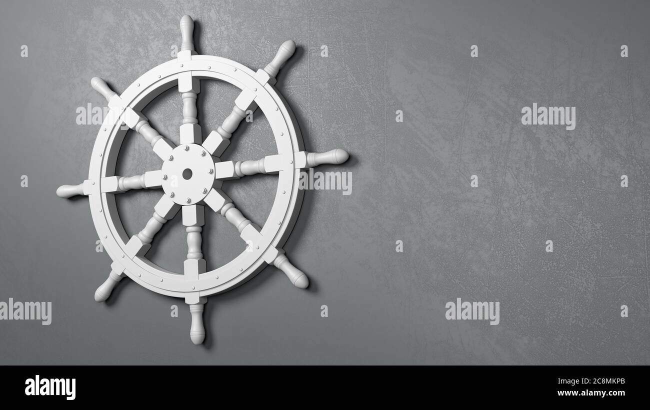 Rudder wheel hi-res stock photography and images - Alamy