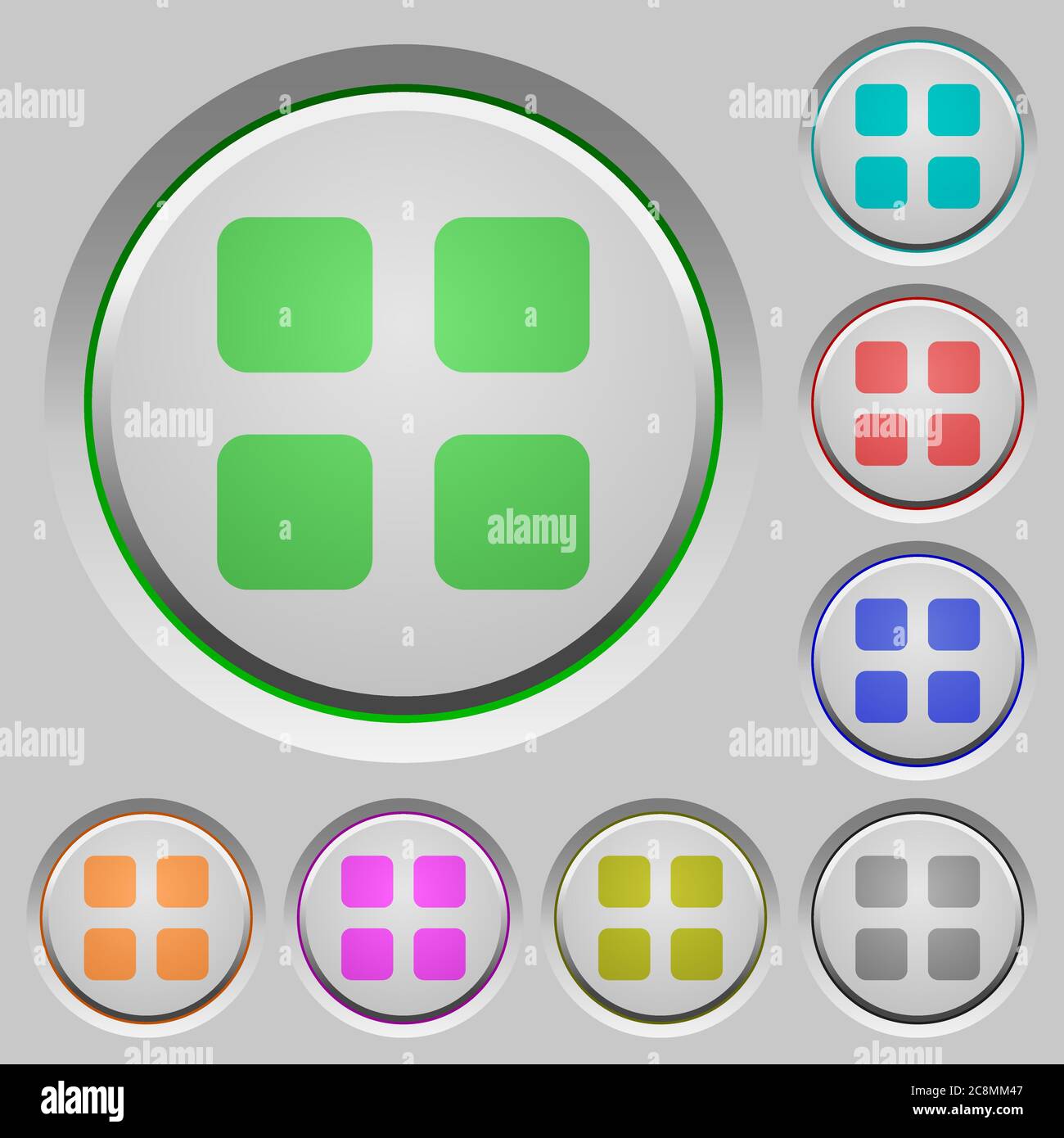 Grid large view Stock Vector Images - Alamy