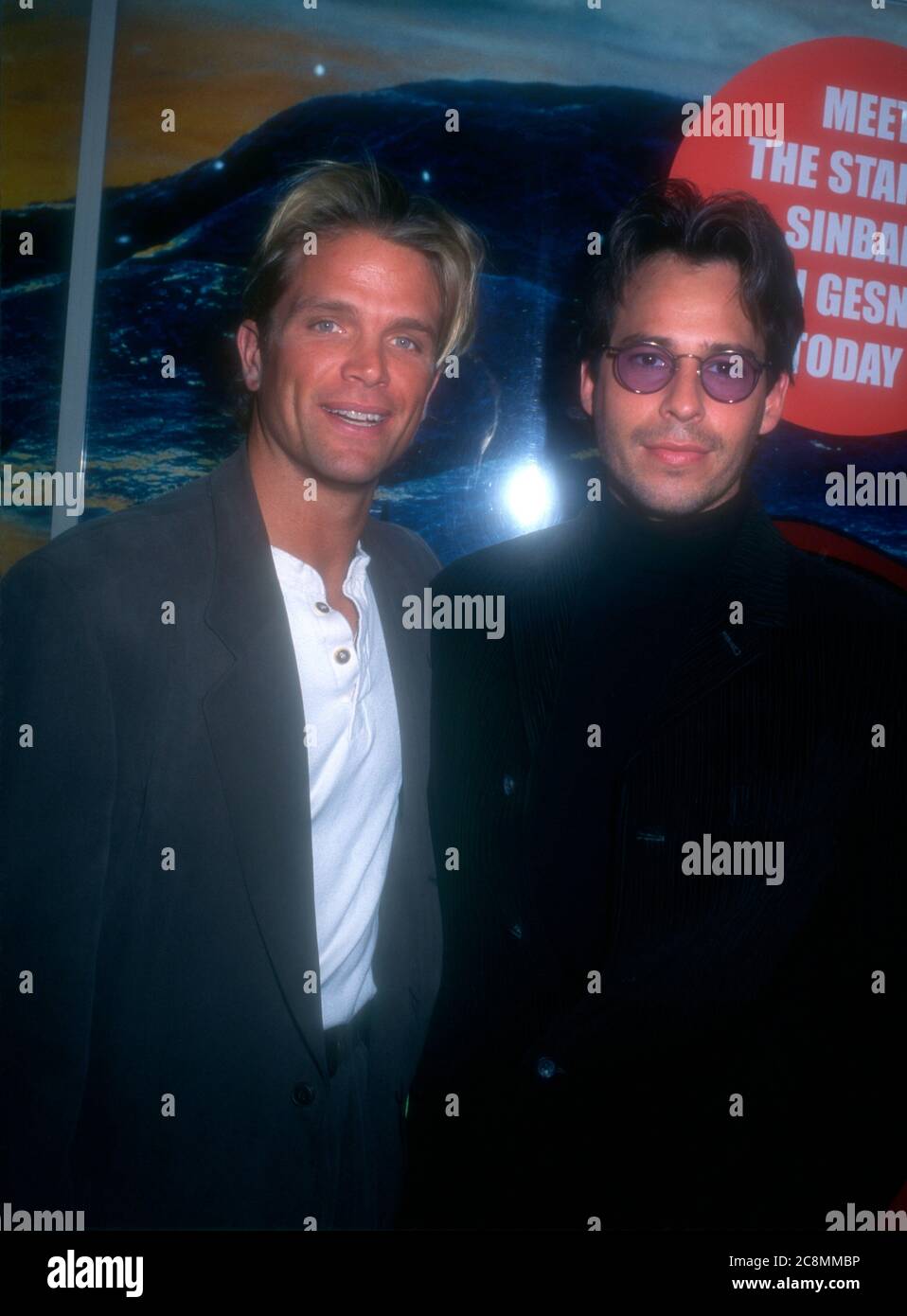 Las Vegas, Nevada, USA 23rd January 1996 (L-R) Actor David Chokachi and ...