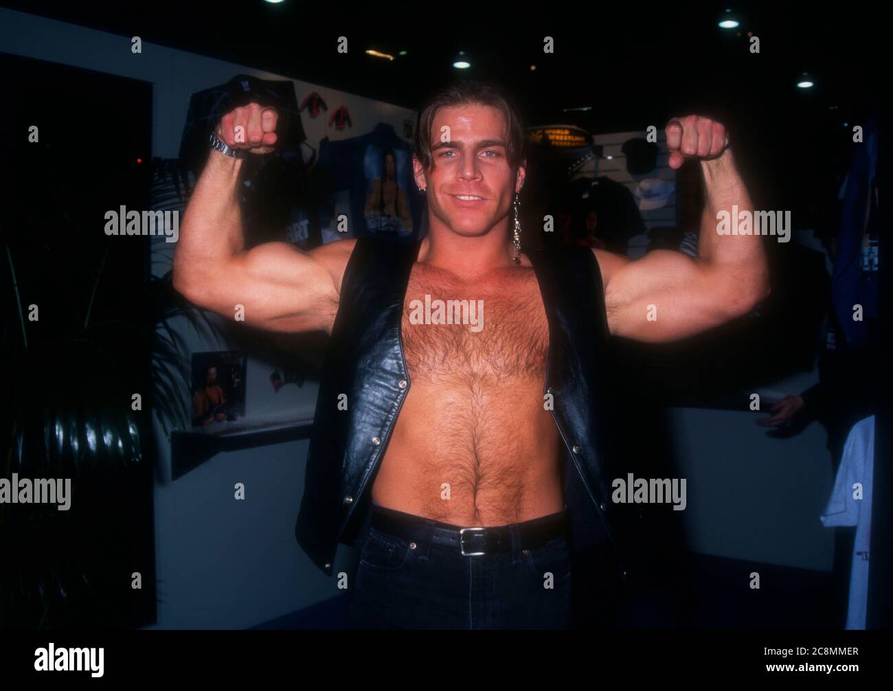 Las Vegas, Nevada, USA 23rd January 1996 WWF Wrestler Shawn Michaels ...