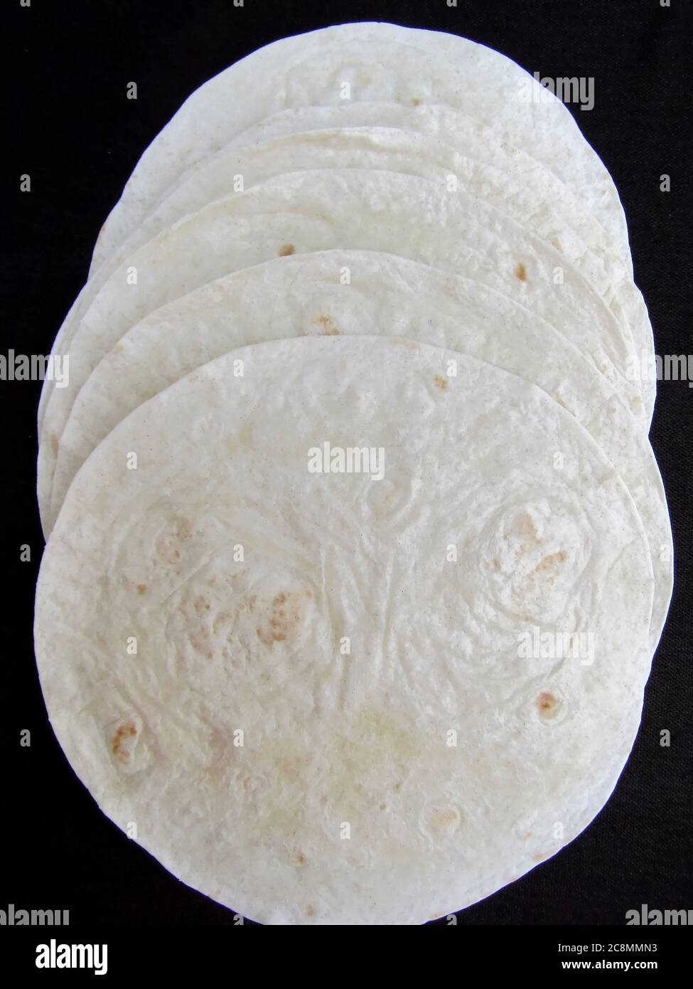 Super Soft Medium Tortilla Stock Photo - Alamy