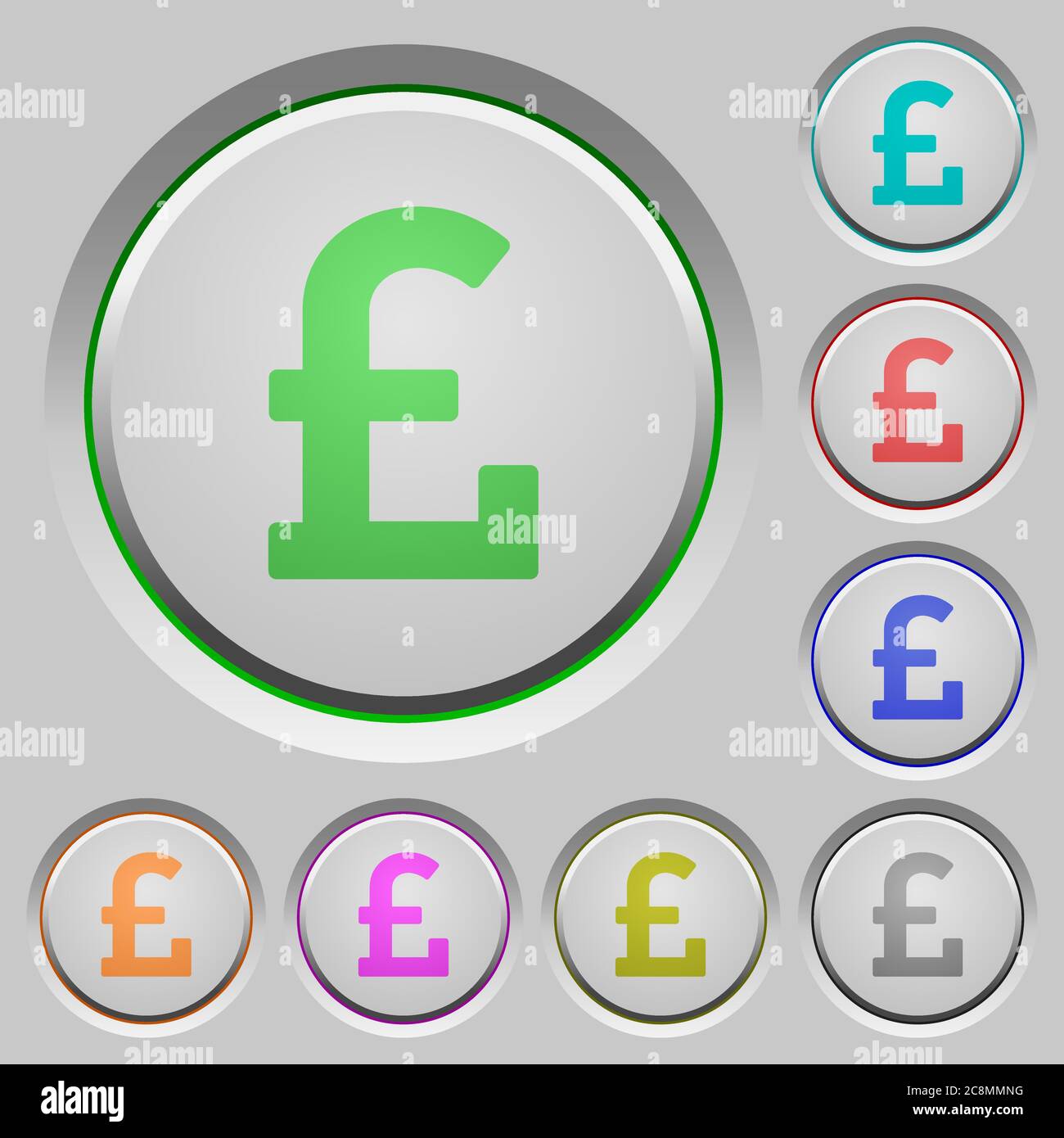 Orange pound sign Stock Vector Images - Alamy