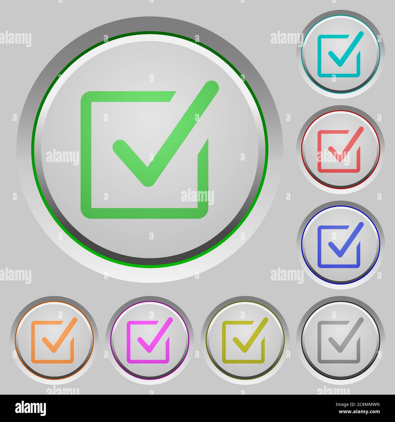 Green yellow red status button hi-res stock photography and images - Alamy