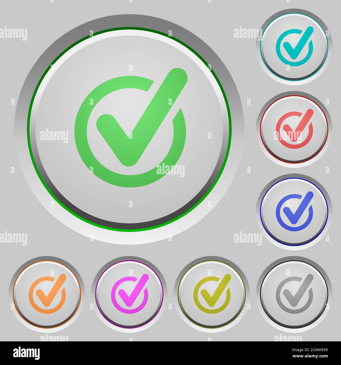 Green yellow red status button hi-res stock photography and images - Alamy
