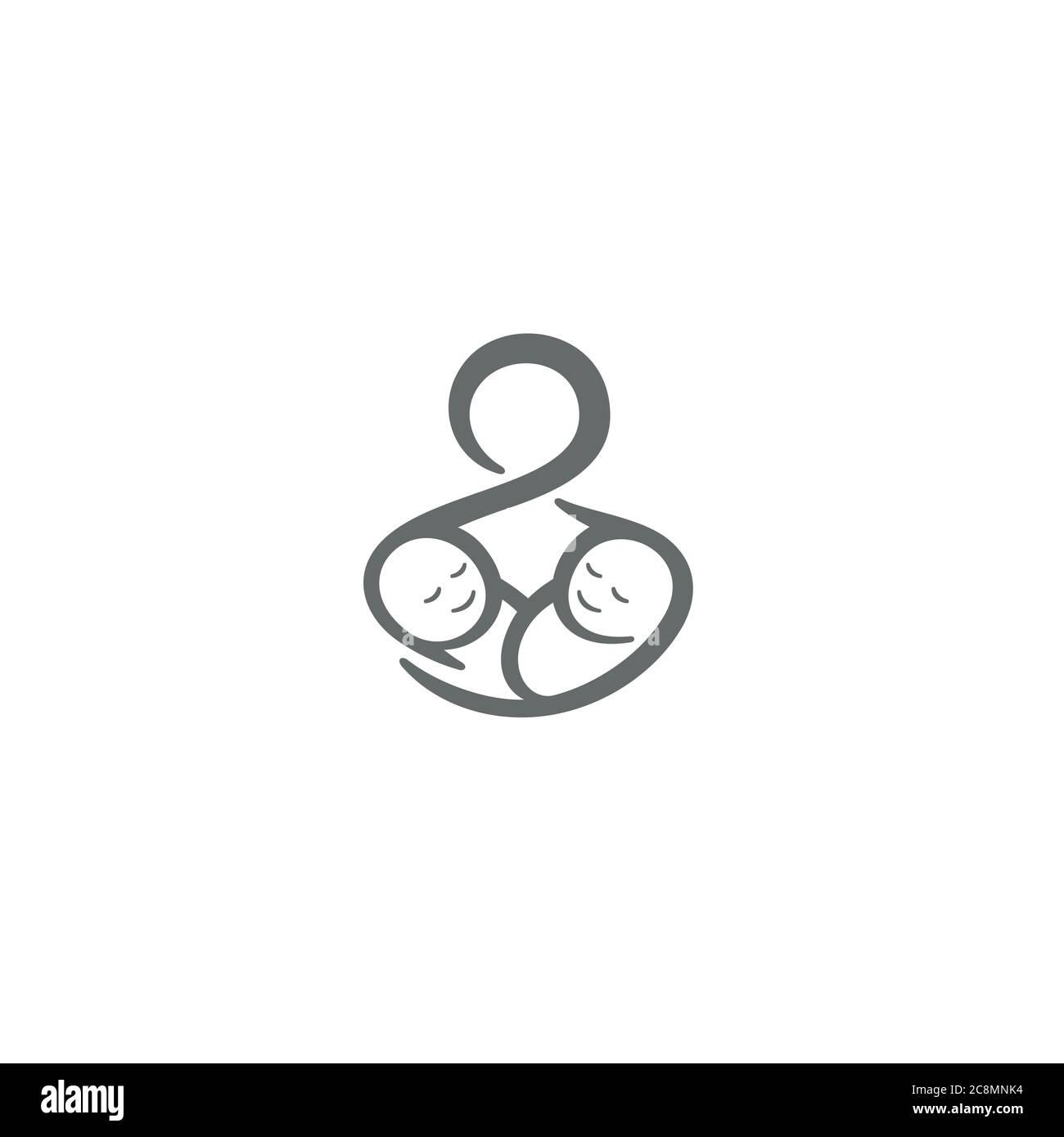 Mom an babies Cut Out Stock Images & Pictures - Alamy