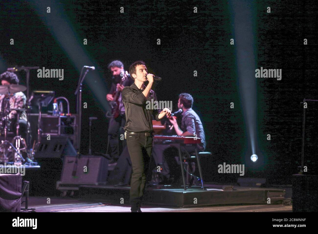 Roma, Italy. 25th July, 2020. Diodato presents his latest "Wonderful ...