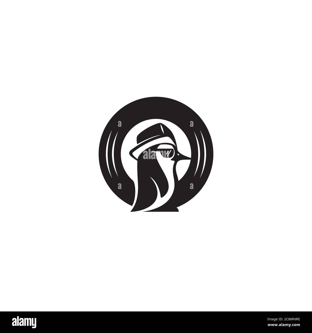 Hip Hop Penguin and Vinyl logo / icon design Stock Vector Image & Art ...