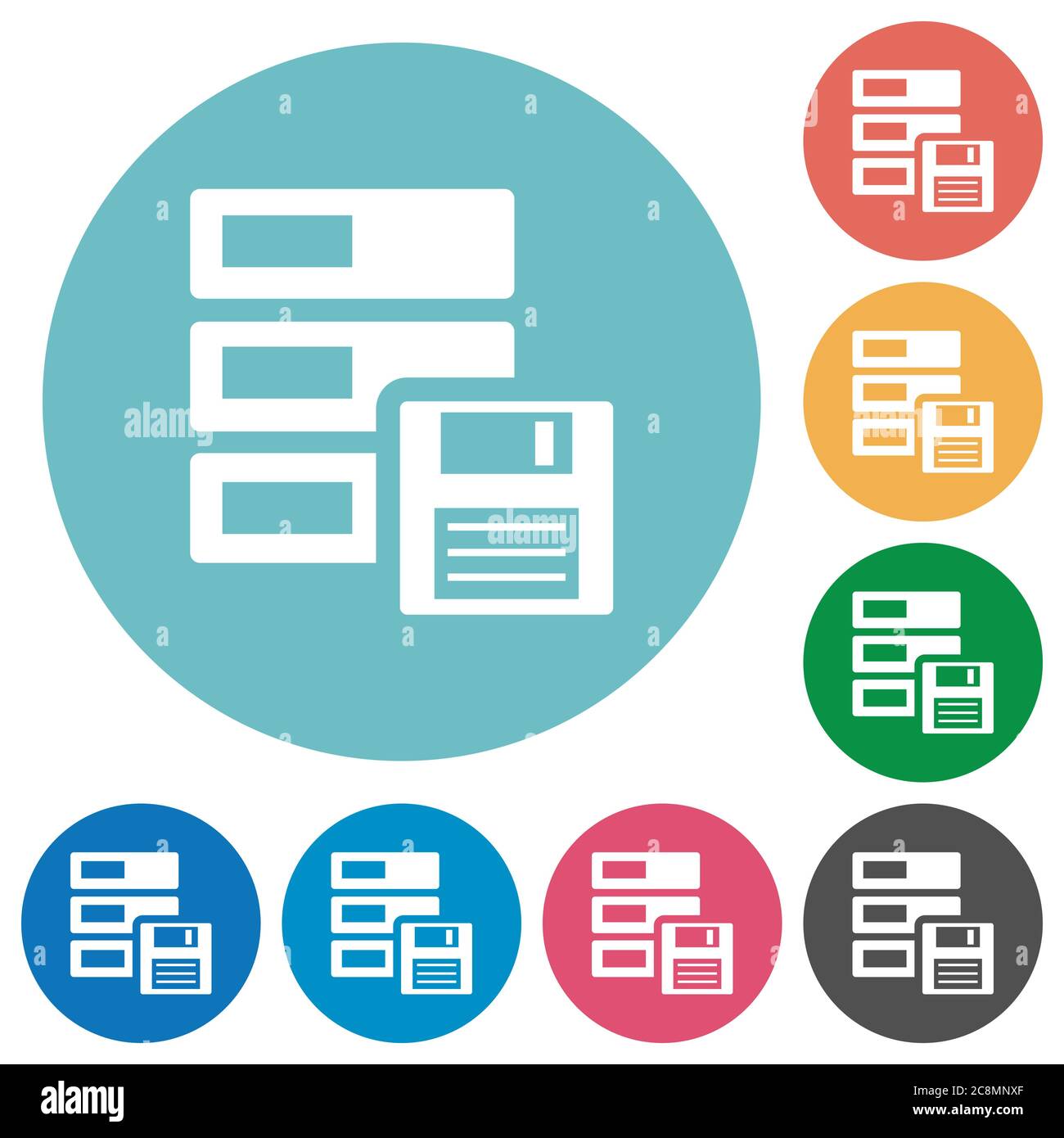 Gray light disk background Stock Vector Images - Alamy