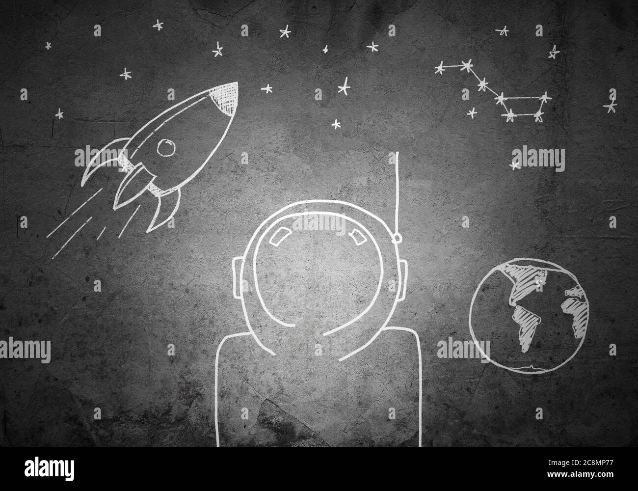 Dream to be astronaut Stock Photo - Alamy