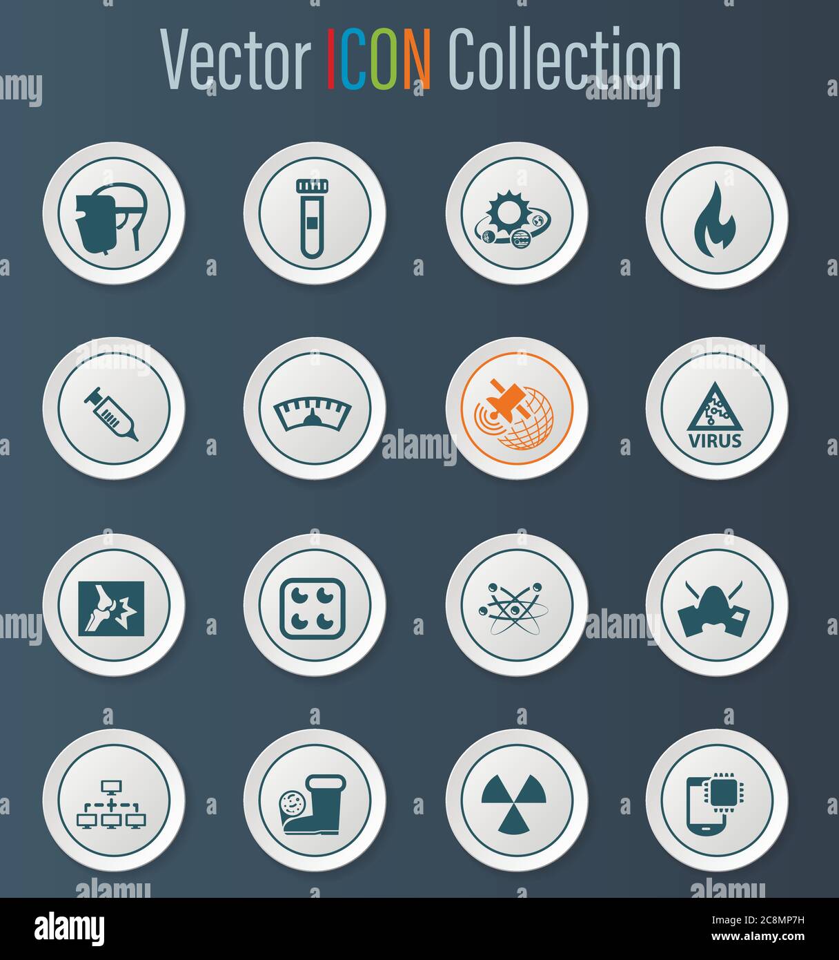 Courses school icons set Stock Vector Image & Art - Alamy