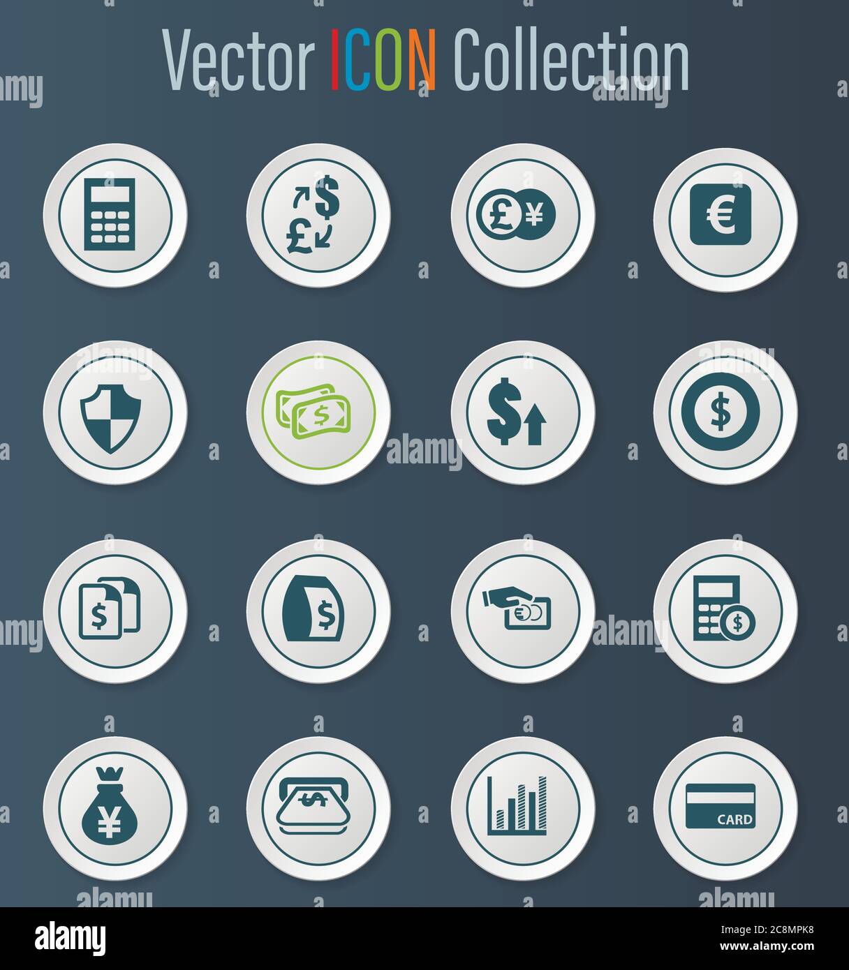 Currency exchange icons set Stock Vector Image & Art - Alamy