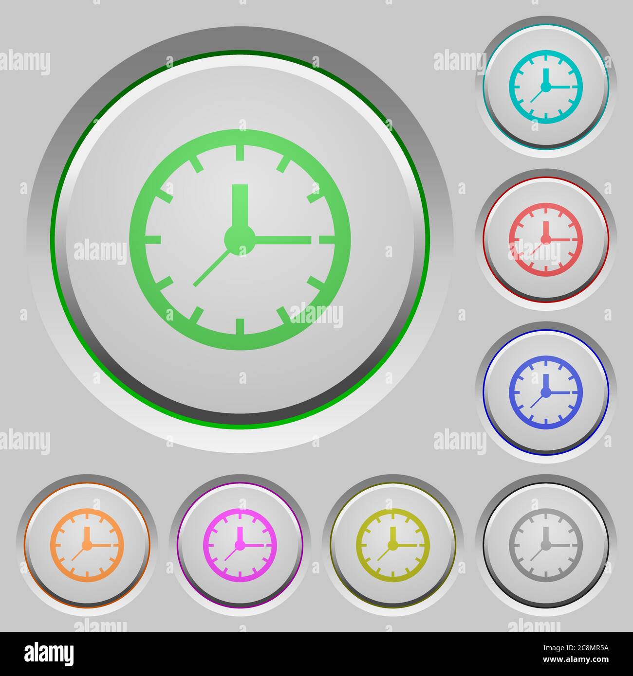 Time switch clock Stock Vector Images - Alamy