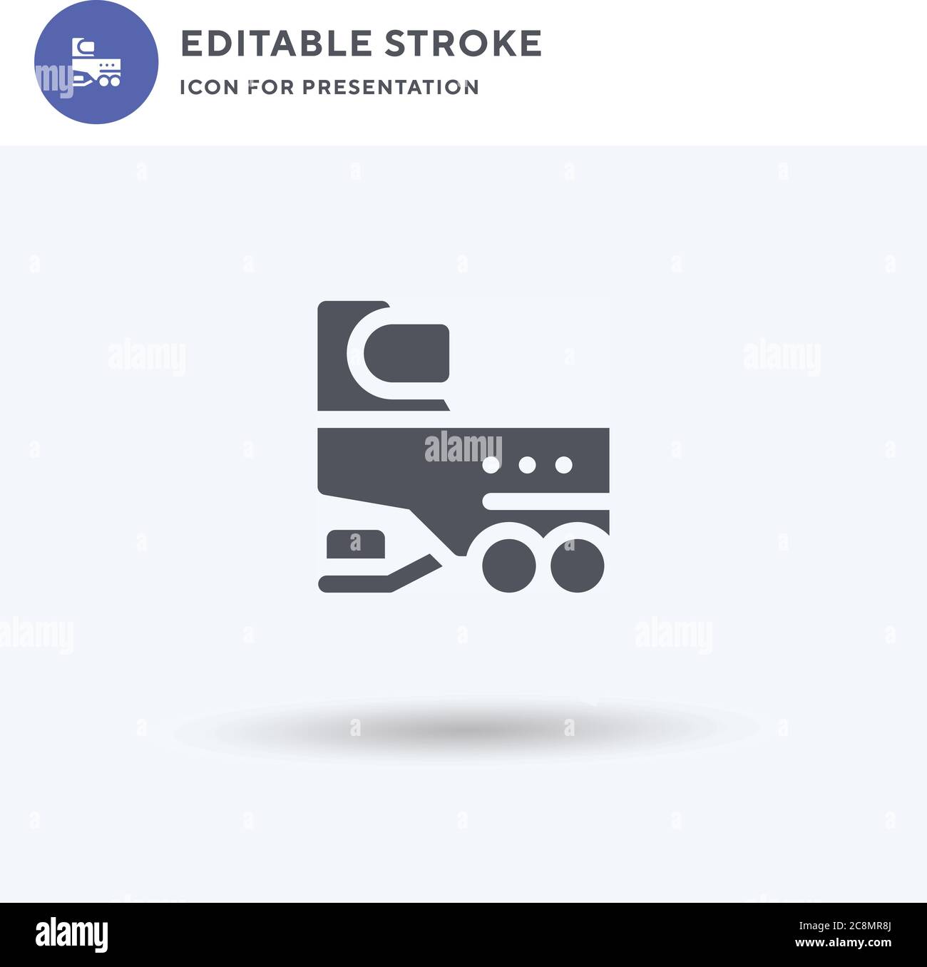 Loading icon vector, filled flat sign, solid pictogram isolated on ...