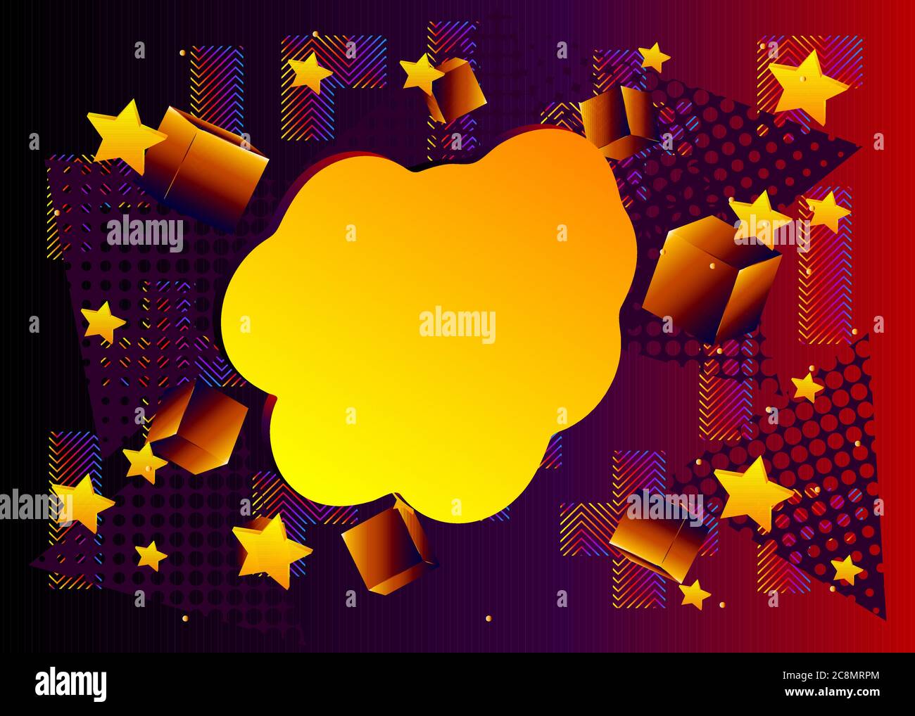 Comic background vector vectors hi-res stock photography and images - Alamy