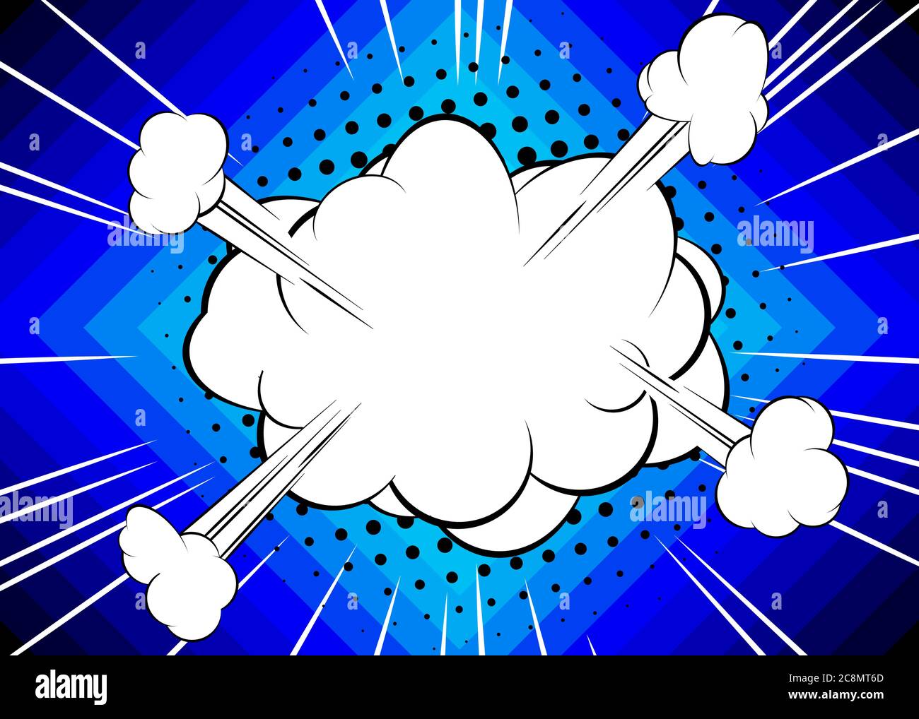 Cartoon design colored abstract background. Comic book backdrop ...