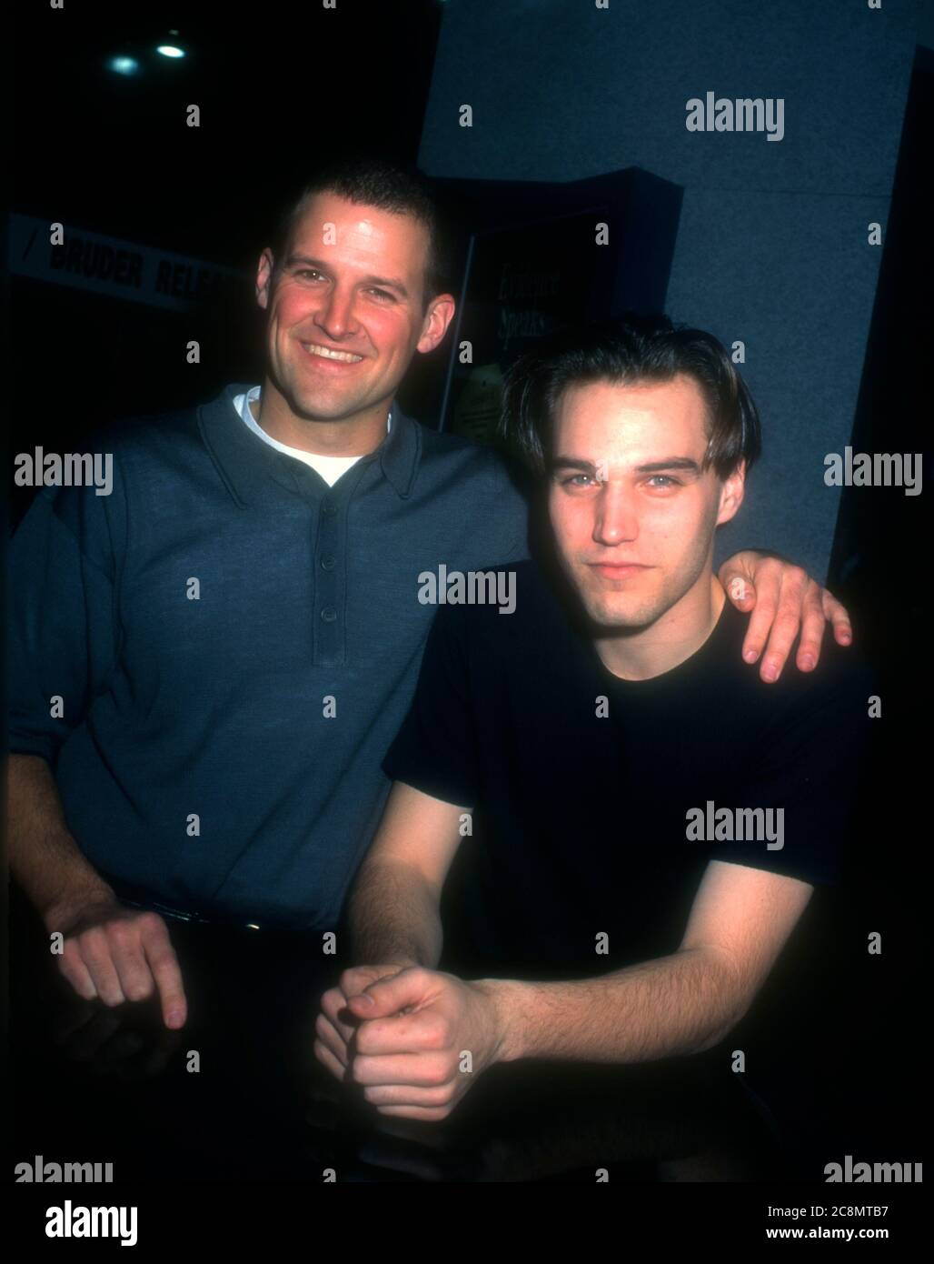 Las Vegas, Nevada, USA 23rd January 1996 (L-R) Actor Colin Gray and ...