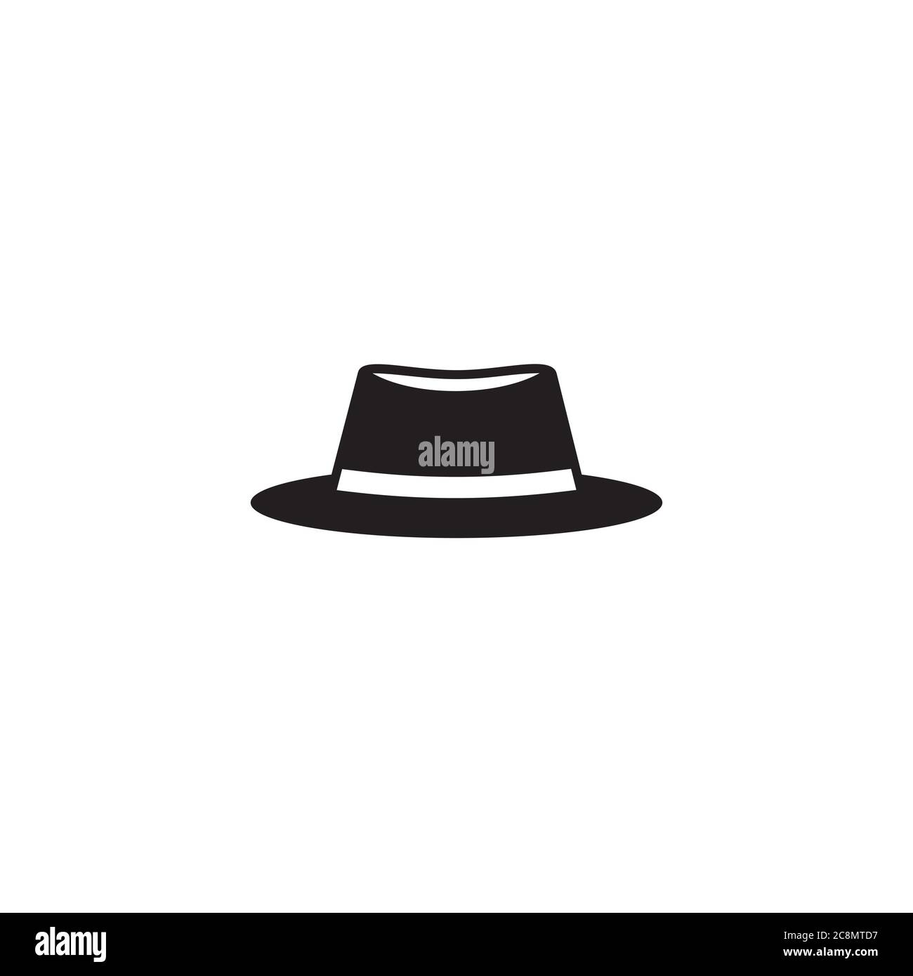 Detective fedora hat Black and White Stock Photos & Images - Alamy