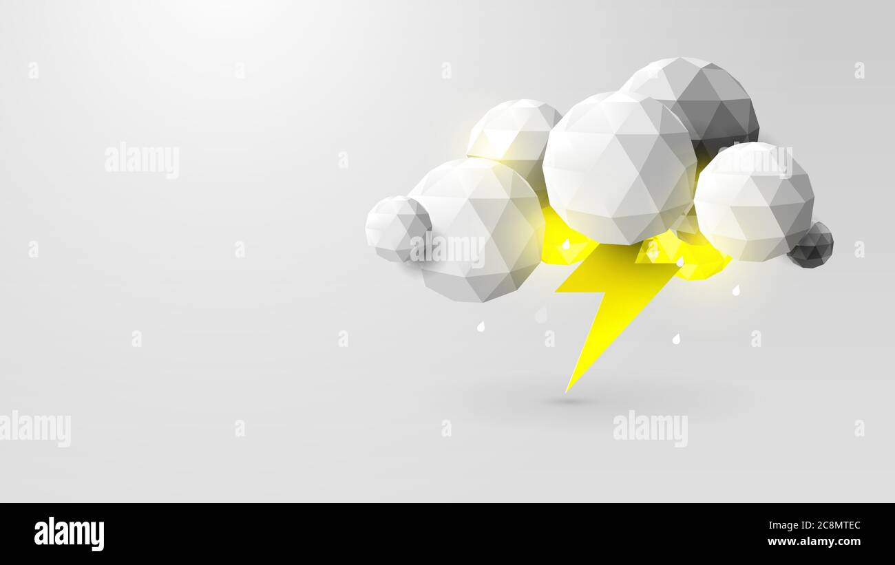 Lightning paper cut hi-res stock photography and images - Alamy