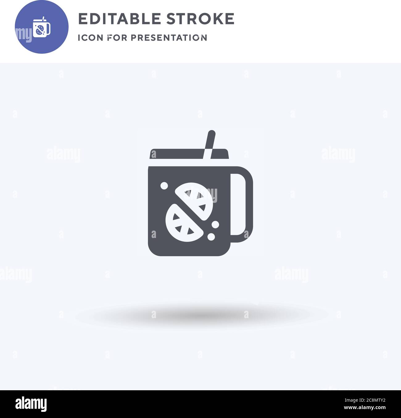 Jug icon vector, filled flat sign, solid pictogram isolated on white ...