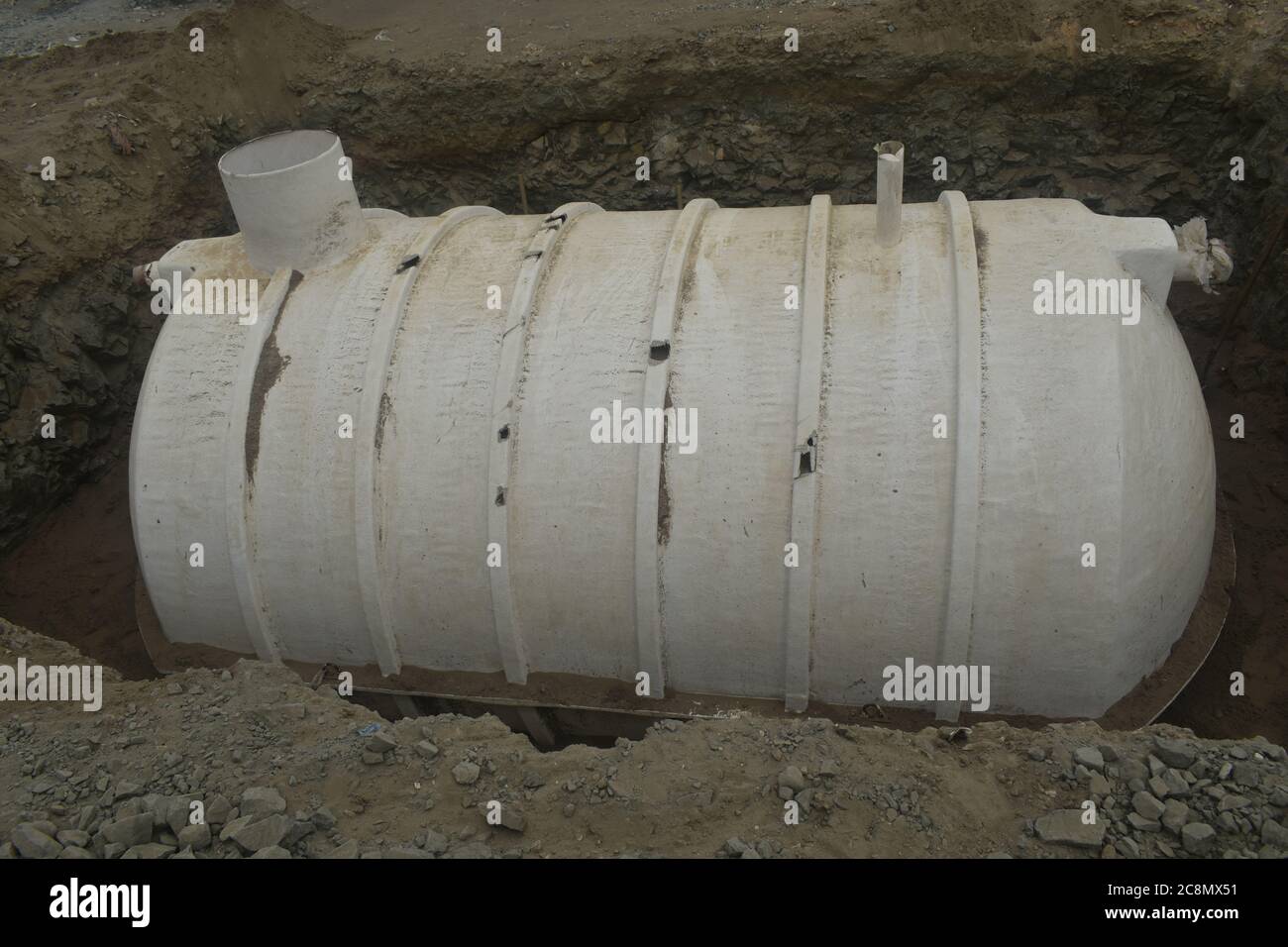 Industrial water tank In the factory Used for agriculture and ...