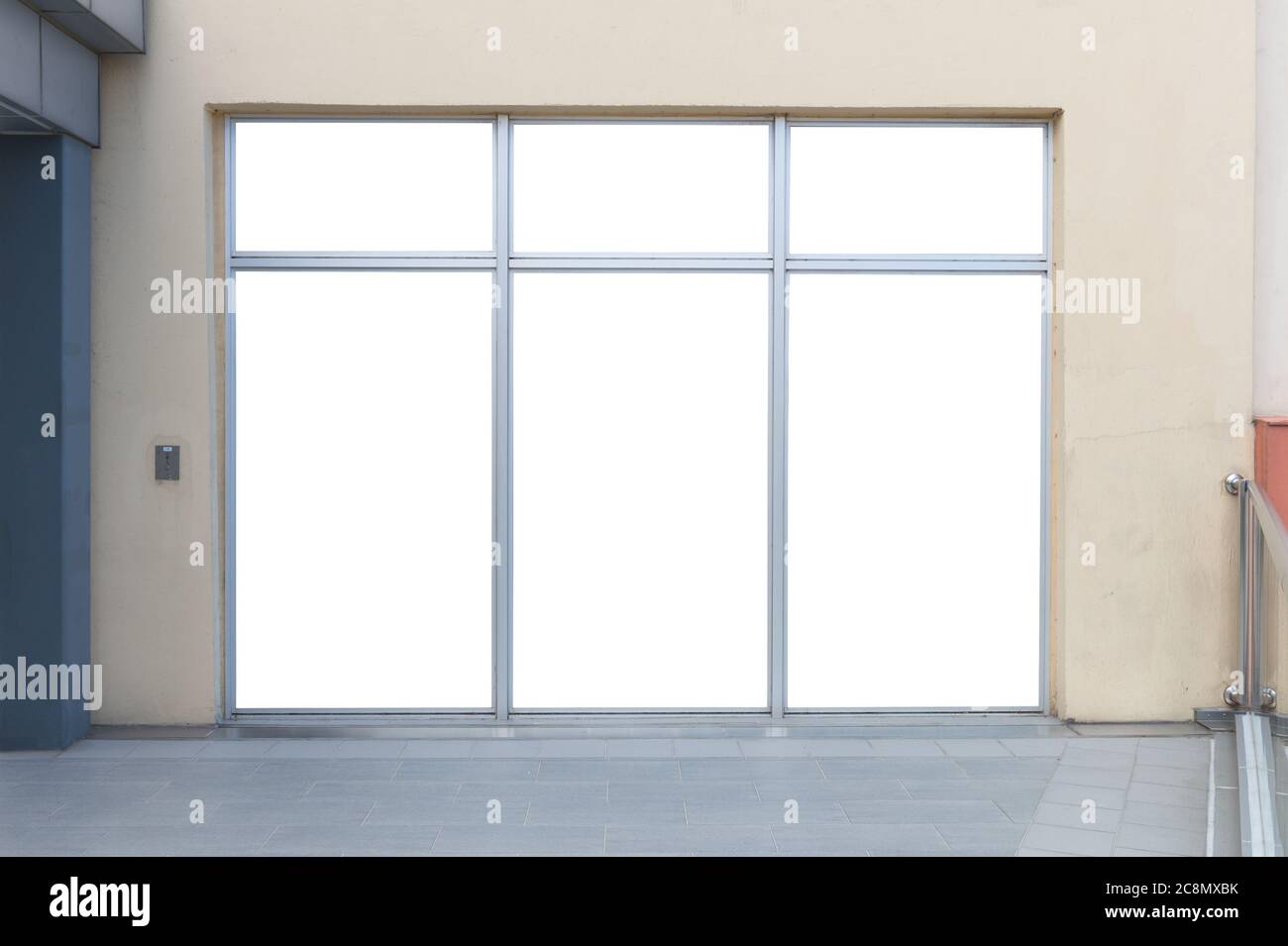 Shop Boutique Store Front with Big Window and Place for Name Stock ...