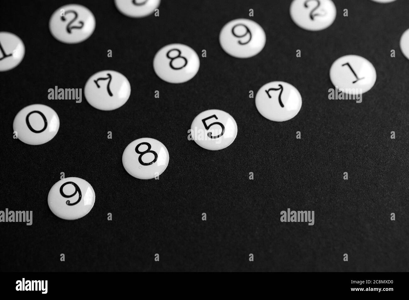 Maths symbols concept Black and White Stock Photos & Images - Alamy
