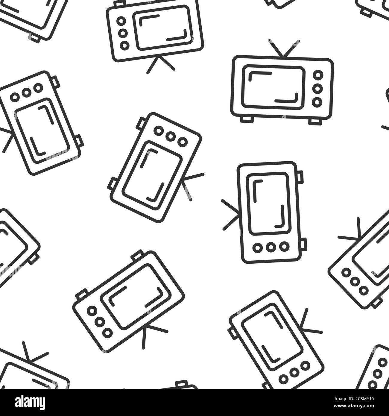 Flat Screen Tv Coloring Page