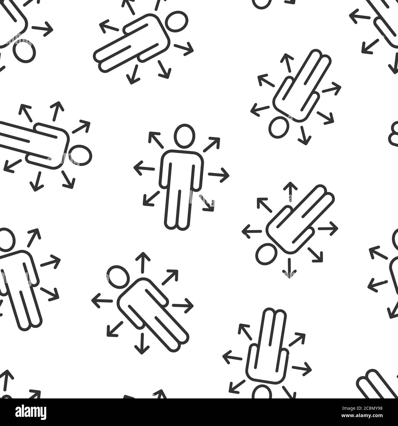 Mind awareness icon in flat style. Idea human vector illustration on ...