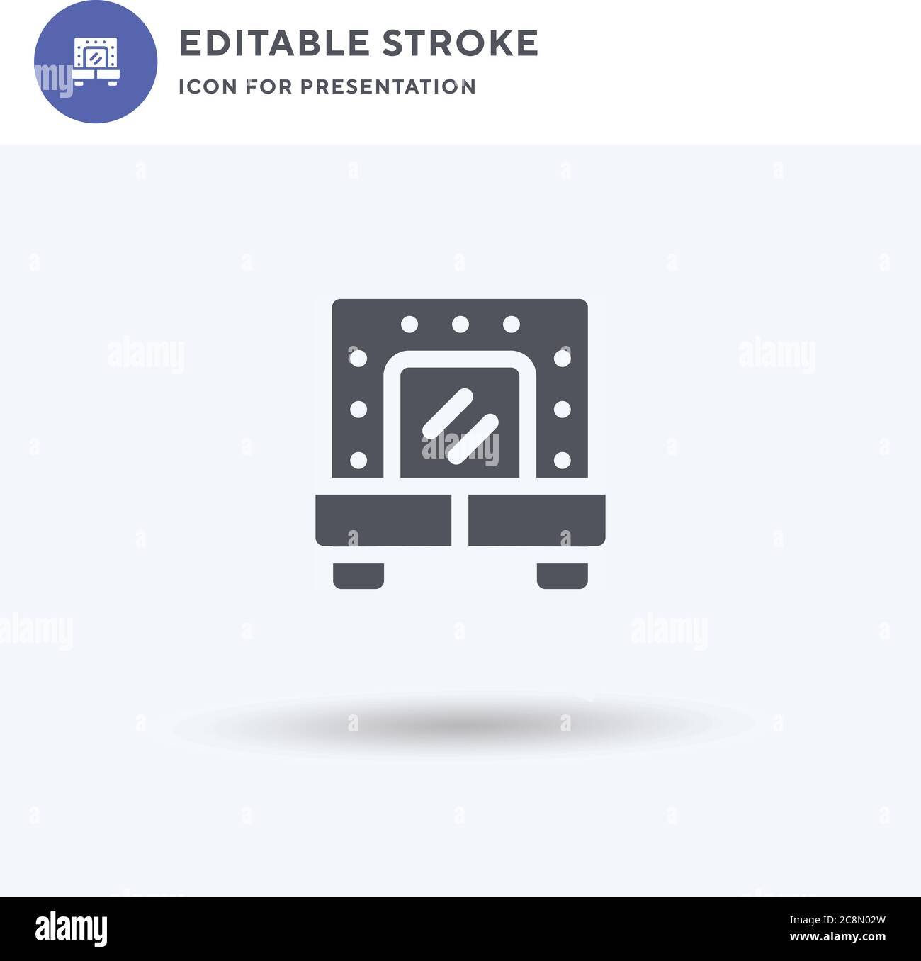 Dressing Room icon vector, filled flat sign, solid pictogram isolated ...