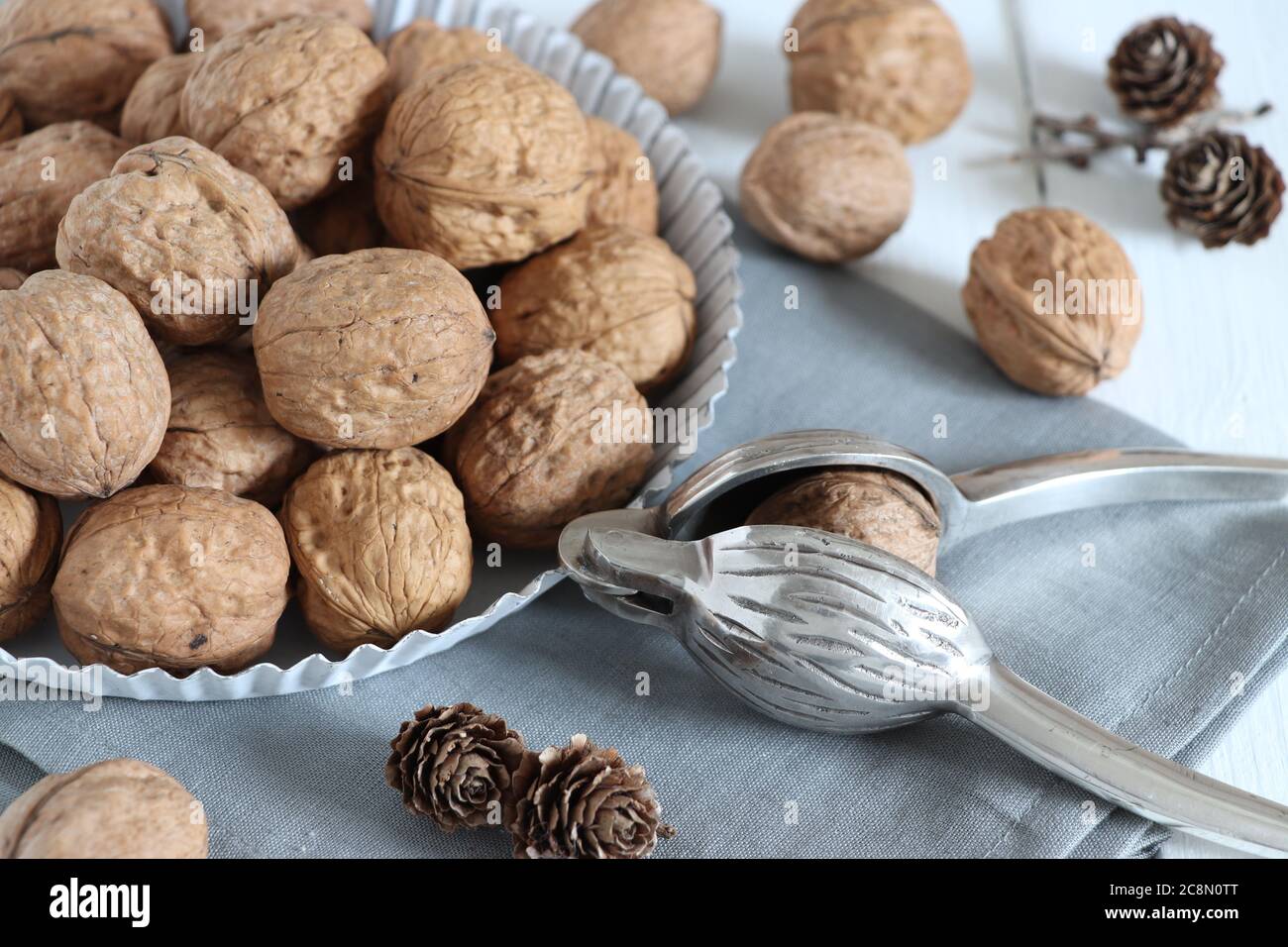 Walnut decoration hi-res stock photography and images - Alamy