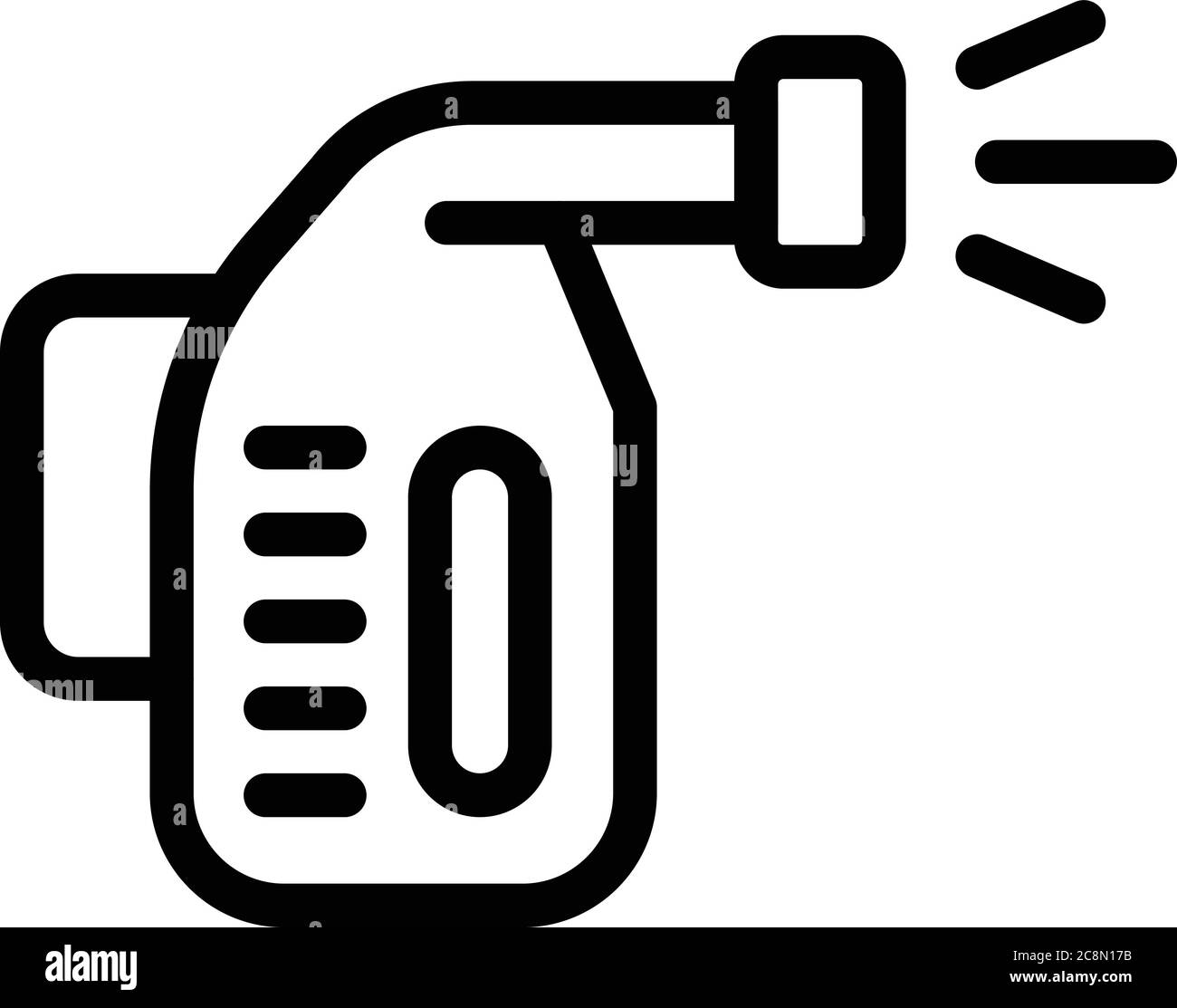 Steam cleaner icon, outline style Stock Vector Image & Art - Alamy
