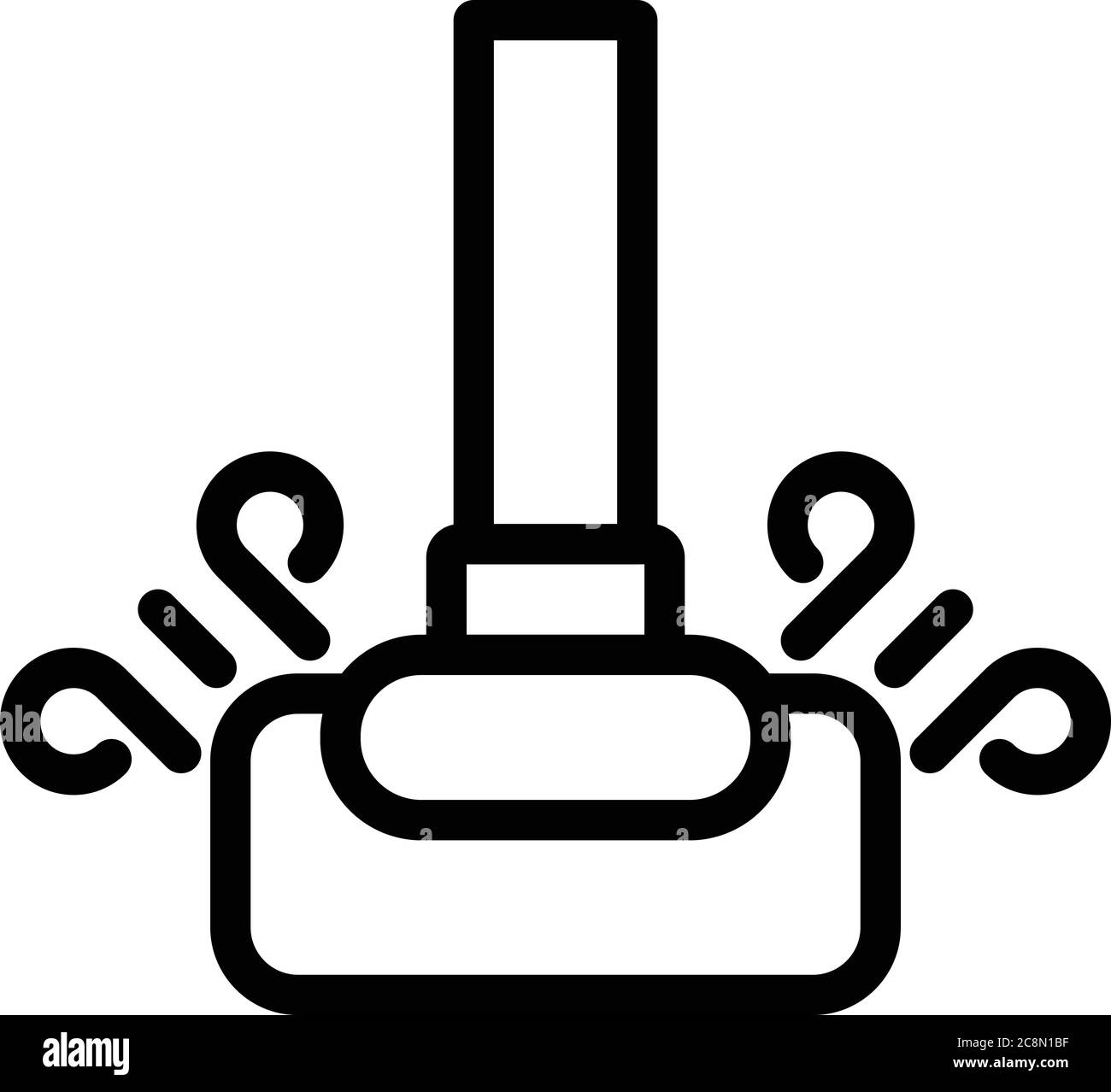 Dry steam cleaner icon, outline style Stock Vector Image & Art - Alamy