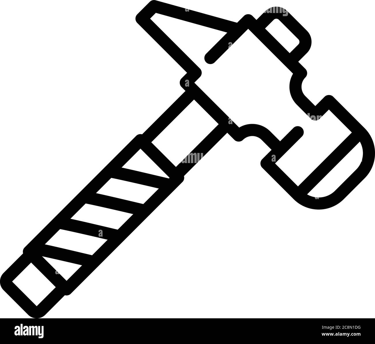 Carpenter hammer icon, outline style Stock Vector Image & Art - Alamy