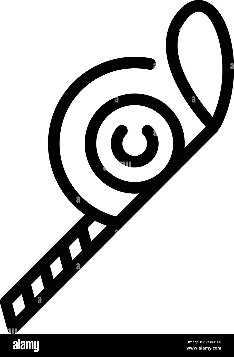 Tape measure icon, outline style Stock Vector Image & Art - Alamy