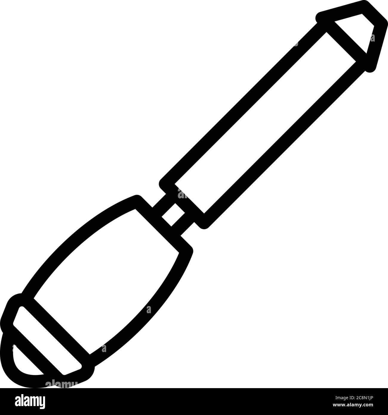 Steel chisel icon, outline style Stock Vector Image & Art - Alamy