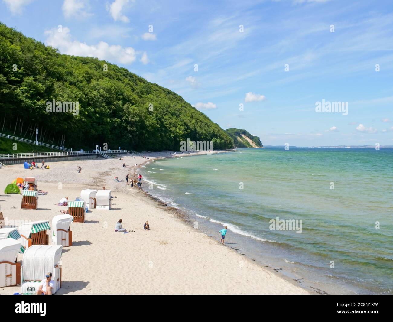 Sellin strandkorbe hi-res stock photography and images - Alamy