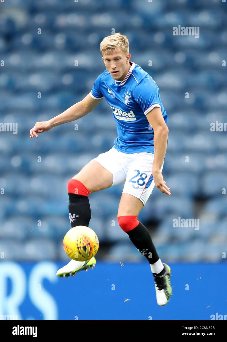 Rangers Ross McCrorie during the pre-season friendly match at Ibrox ...