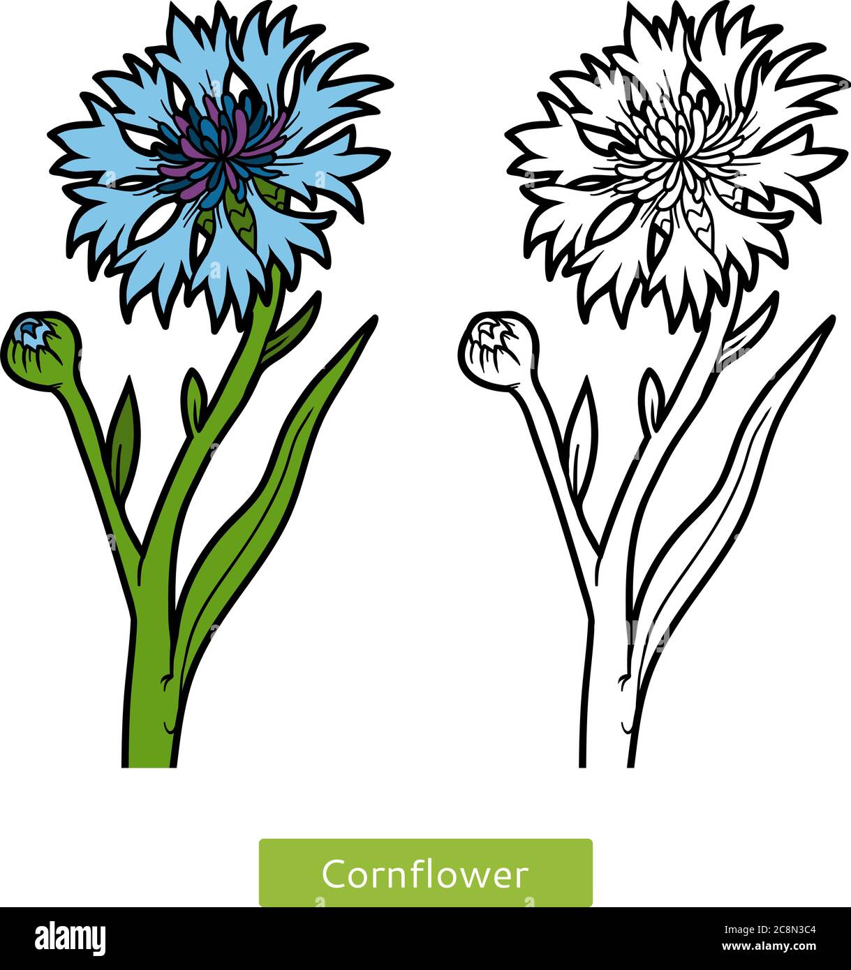 Printable coloring page blue Cut Out Stock Images & Pictures - Alamy