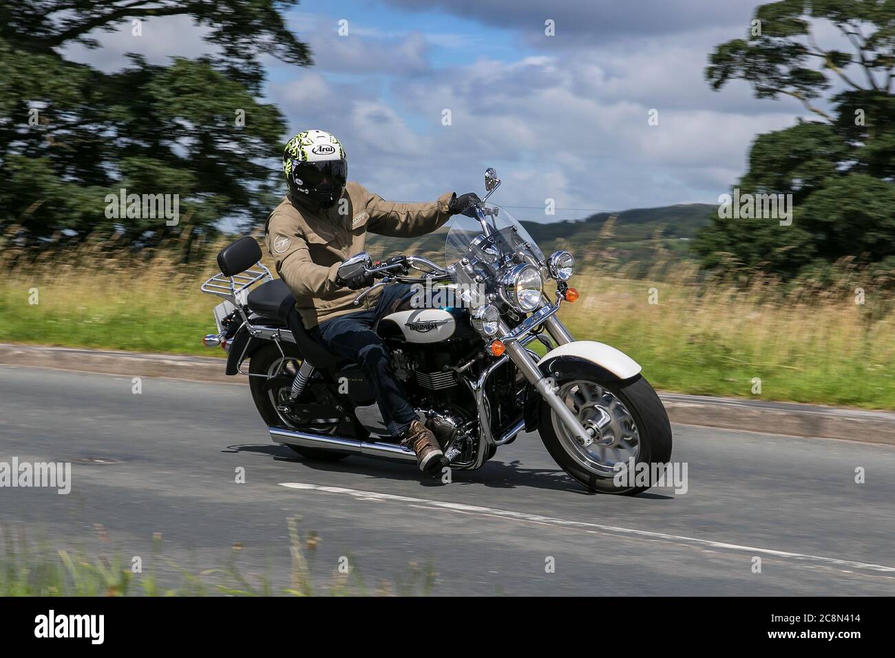 Motorbike rider hi-res stock photography and images - Alamy