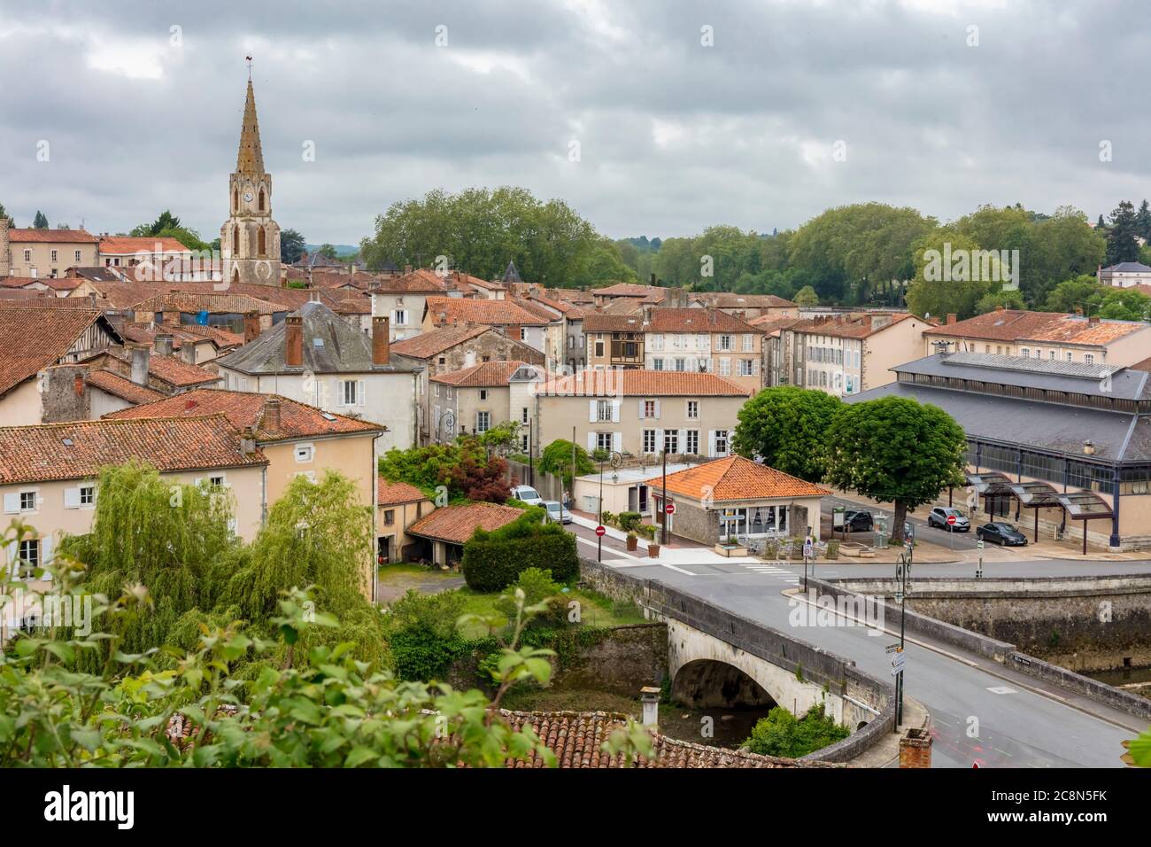 Confolens is one of the most beautiful villages of Charente department ...