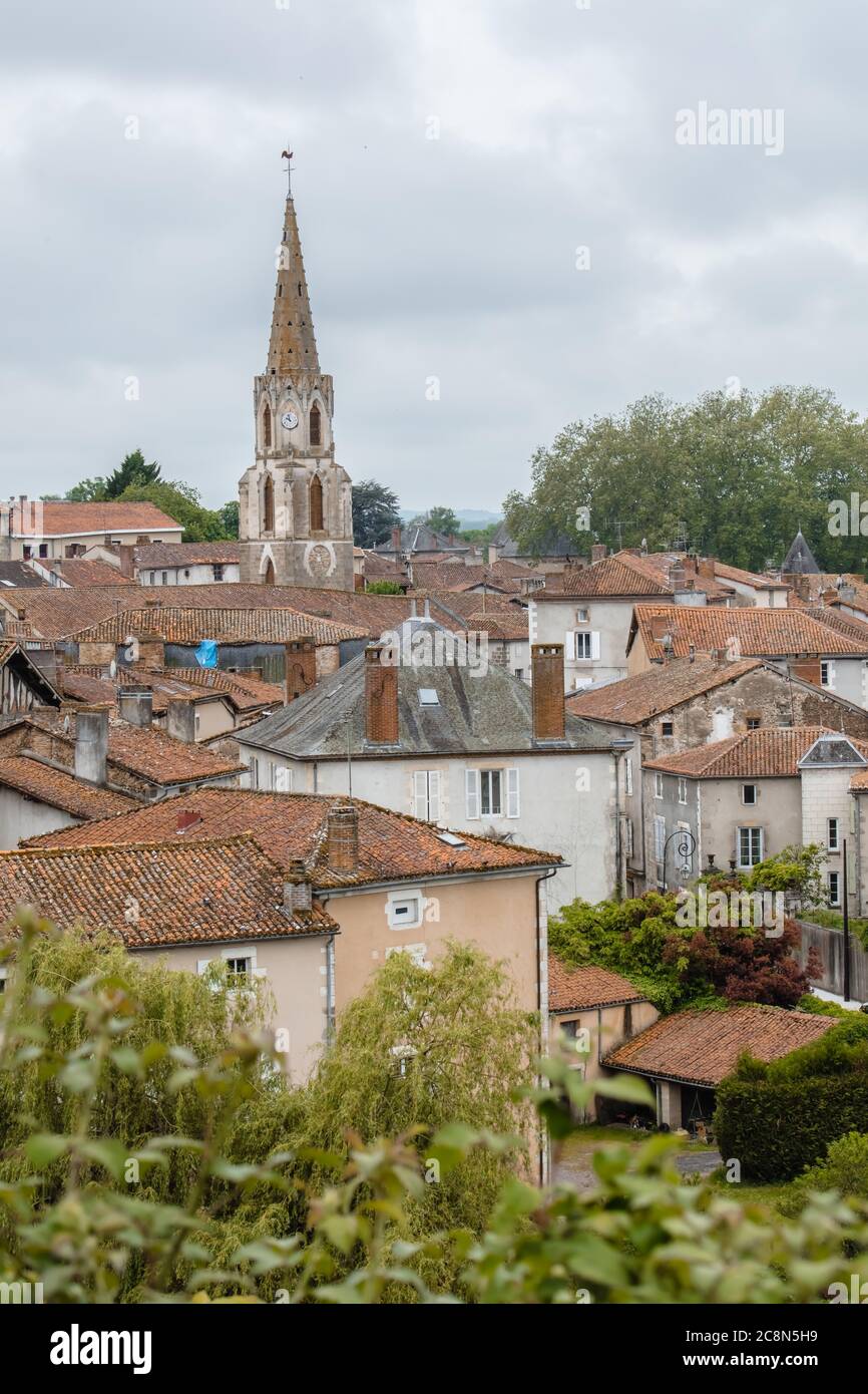 Confolens is one of the most beautiful villages of Charente department ...
