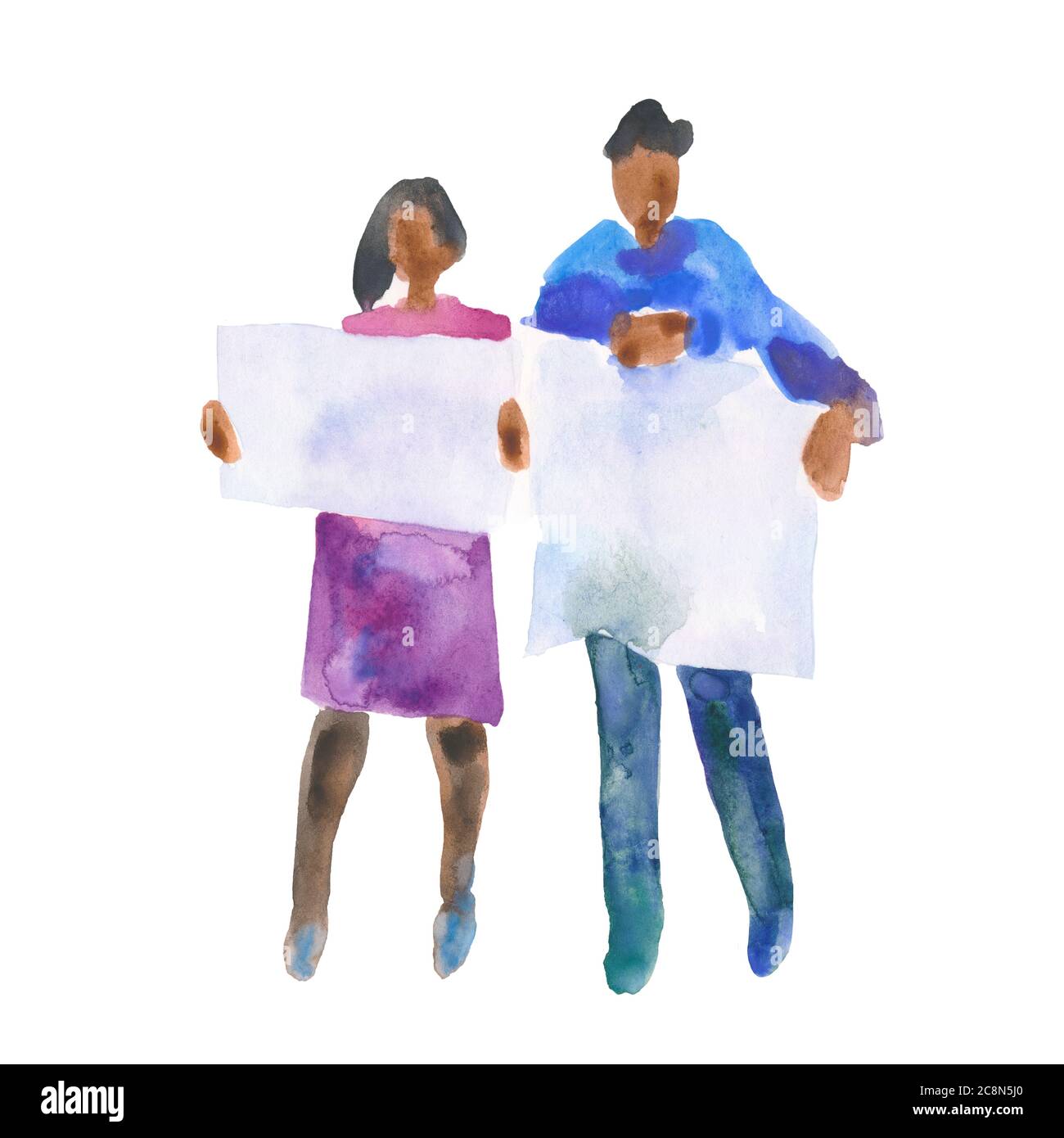 Black woman clipart hi-res stock photography and images - Alamy