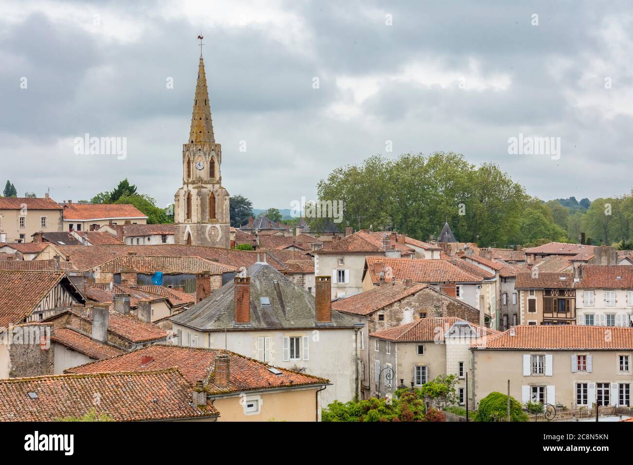 Confolens town charente france hi-res stock photography and images - Alamy