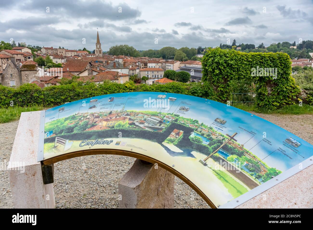 Confolens is one of the most beautiful villages of Charente department ...