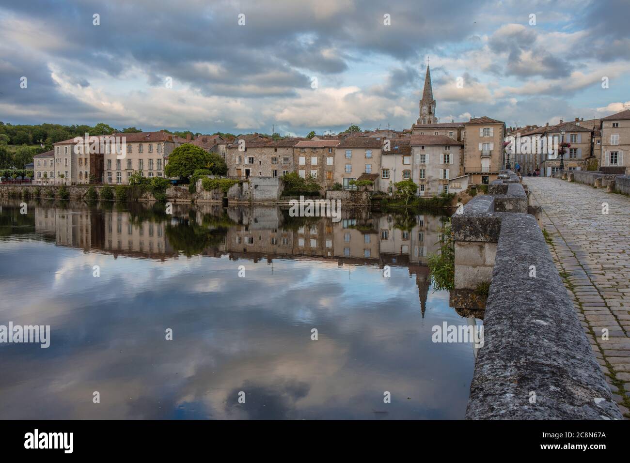 Confolens is one of the most beautiful villages of Charente department ...