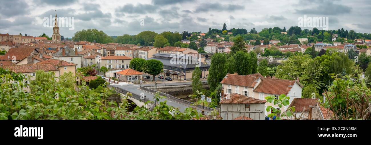 Confolens is one of the most beautiful villages of Charente department ...