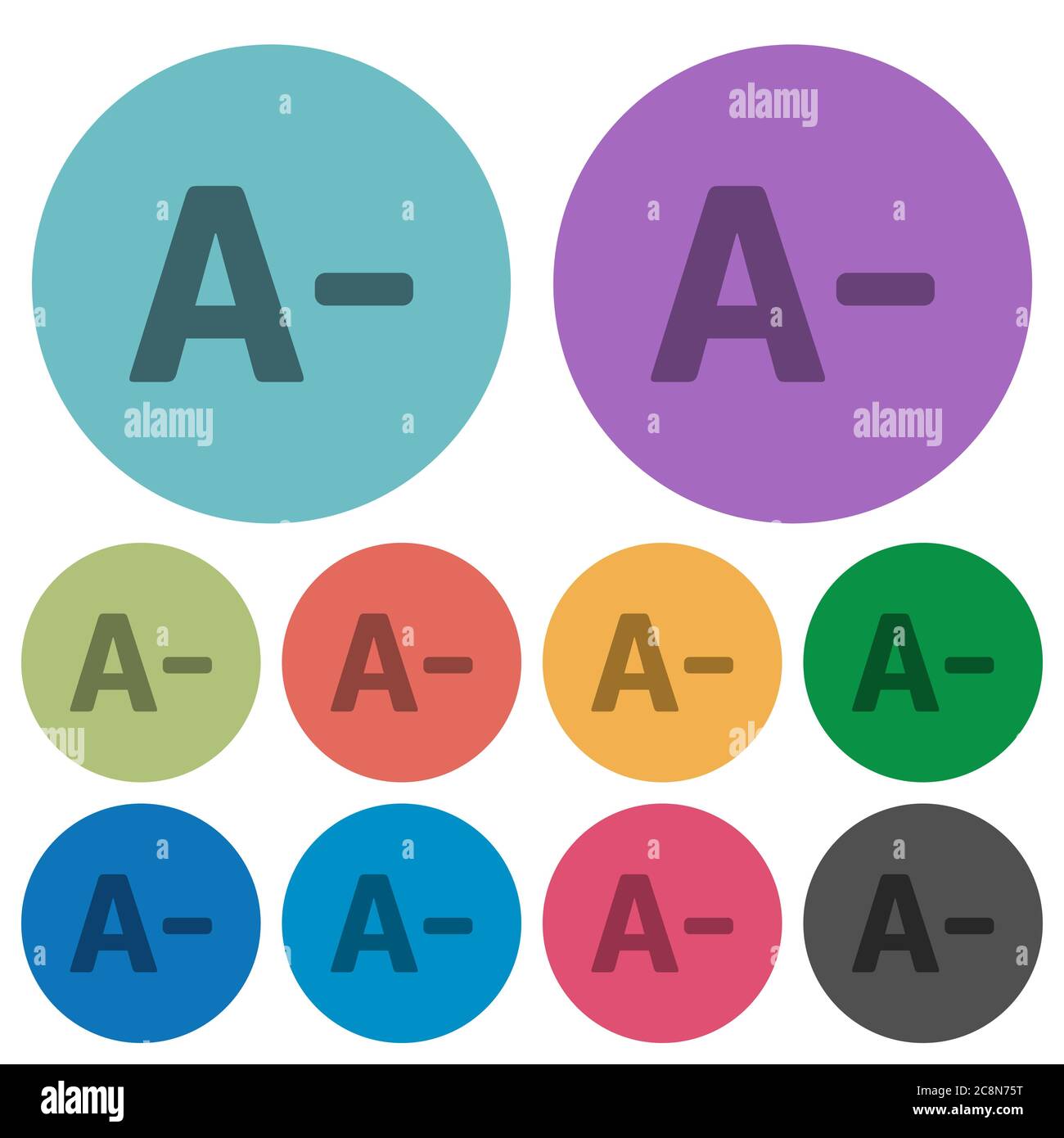 Smaller writing Stock Vector Images - Alamy